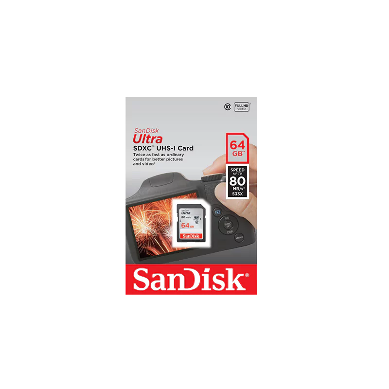 SanDisk 64GB Ultra Memory card - NewTech Computer Store