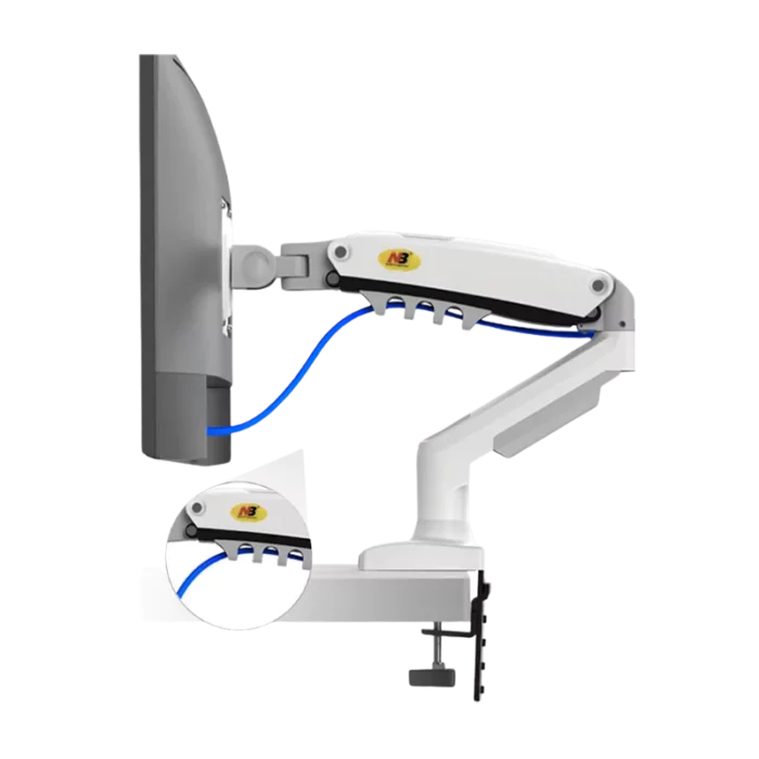 NB F-160-W Dual Monitor Arm 17-27 inch - NewTech Computer Store