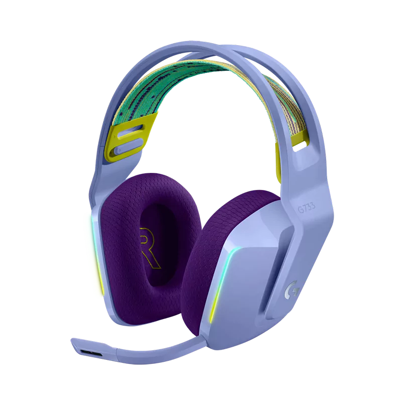 Logitech G733 LIGHTSPEED Wireless RGB Gaming Lilac - NewTech Computer Store