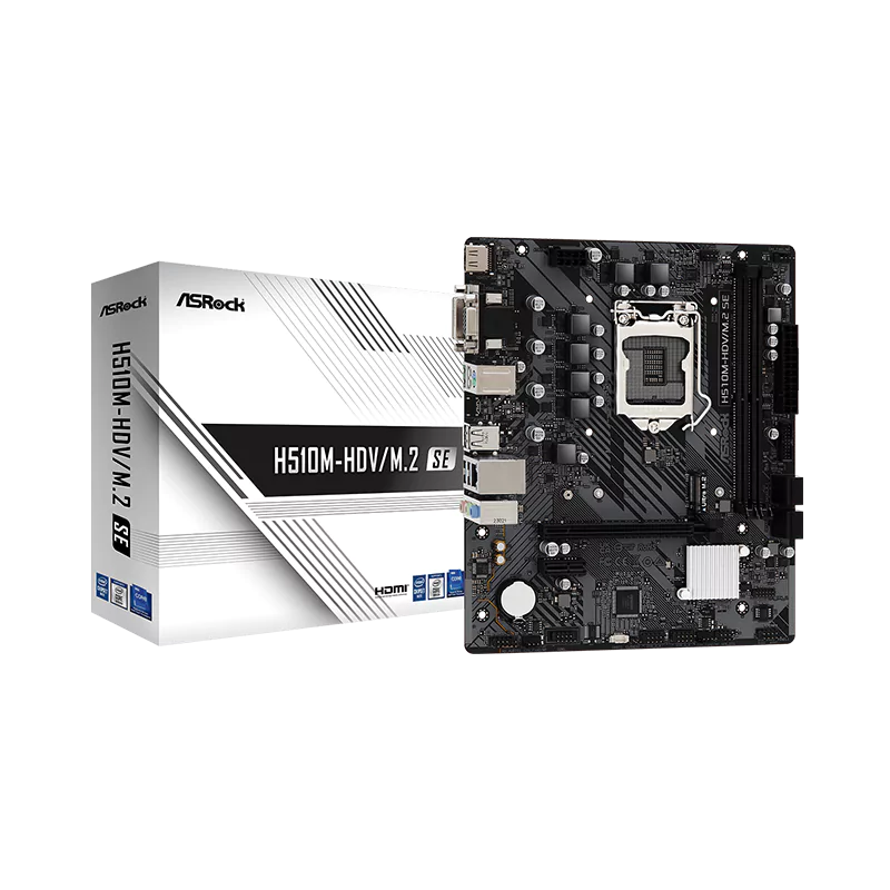 Asrock H510M-HDVM.2 SE D4 - NewTech Computer Store