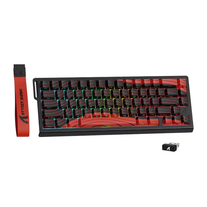 ATTACK SHARK X68 PRO HE Wireless Rapid Magnetic Red - NewTech Computer ...