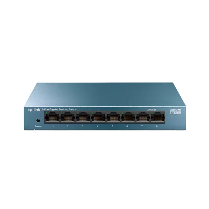 TP-Link LS108G 8-Port Gigabit Desktop Network Switch - NewTech Computer ...