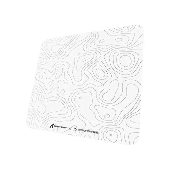 Attack Shark Obsidian CM05 White Glass Gaming Mouse Pad - NewTech ...