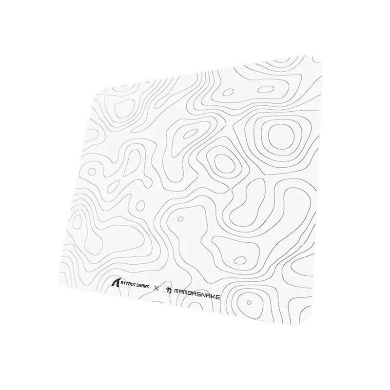 Attack Shark Obsidian CM05 White Glass Gaming Mouse Pad - NewTech ...